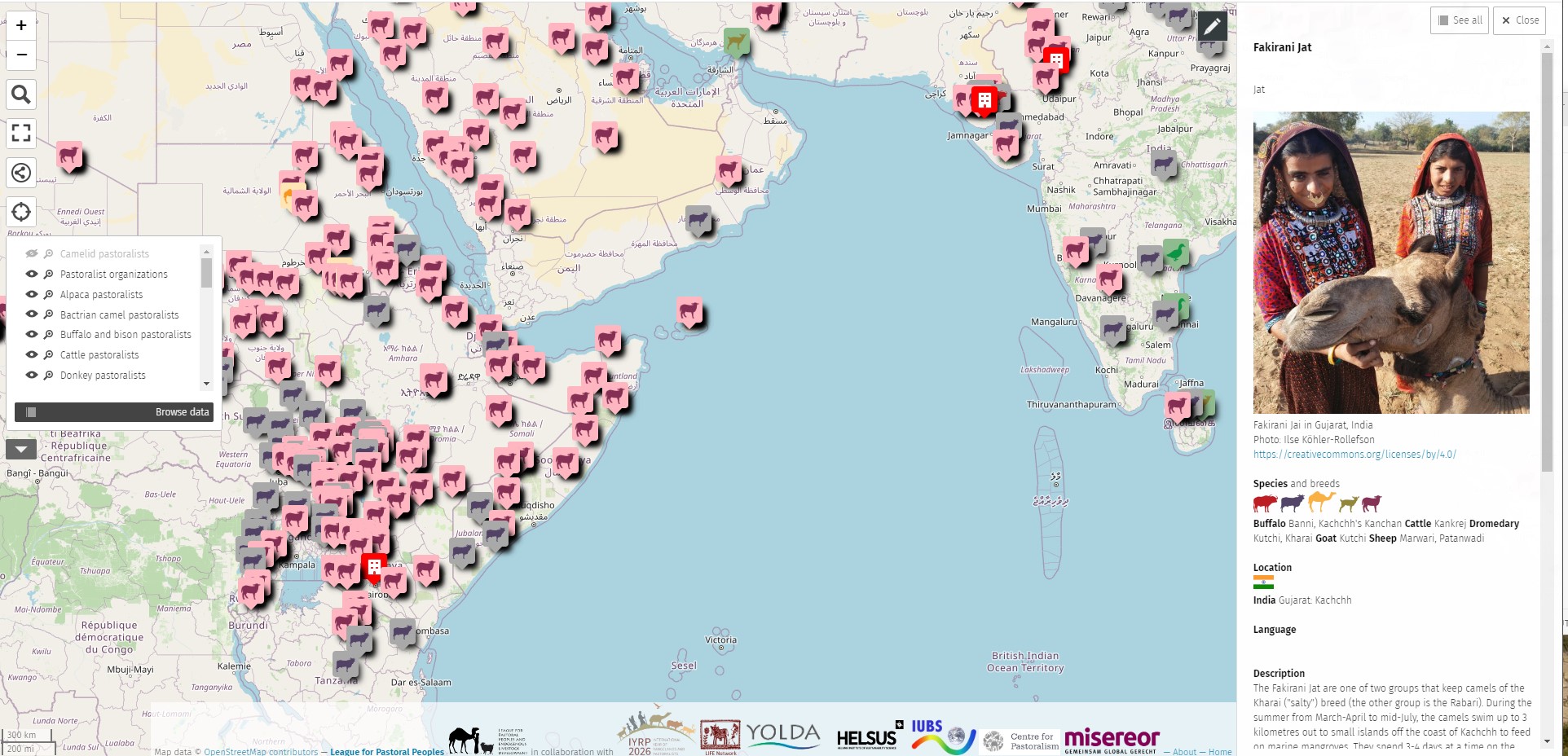 Pastoralist map - League for Pastoral Peoples
