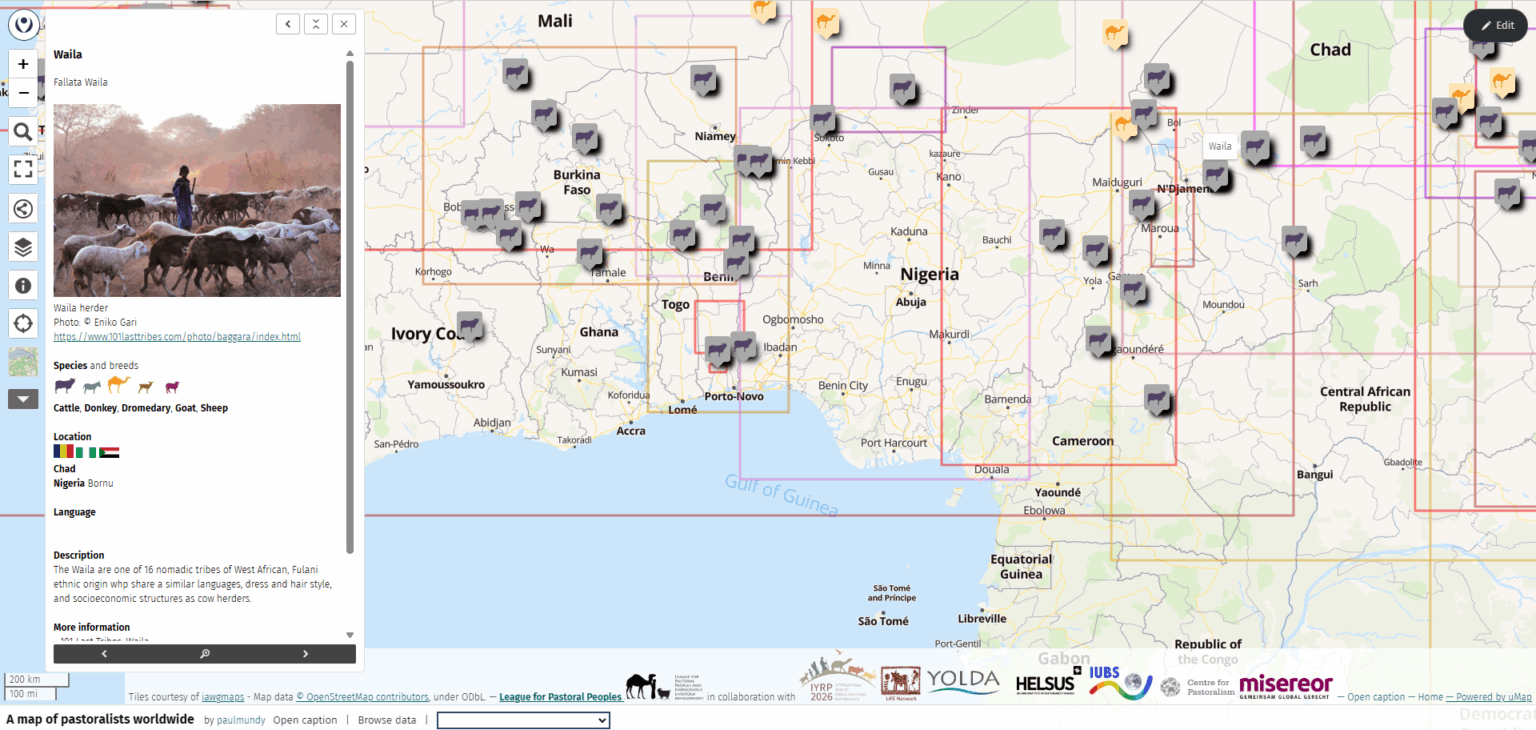 Pastoralist map - League for Pastoral Peoples