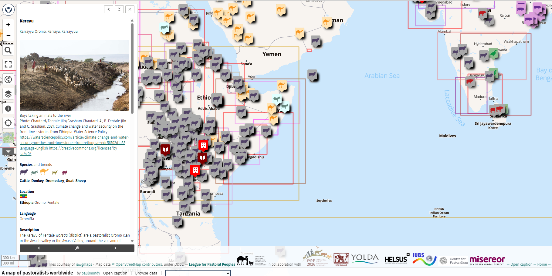About the world Pastoralist Map - League for Pastoral Peoples