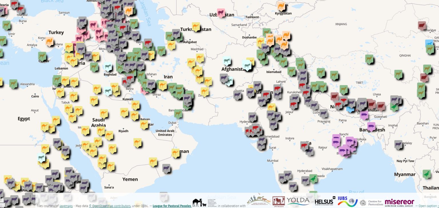 World pastoralist map - League for Pastoral Peoples